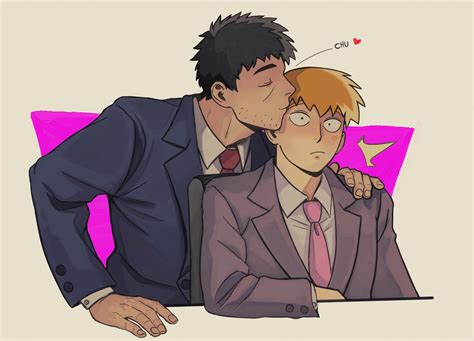 Reigen Arataka And Serizawa Katsuya Mob Psycho Drawn By Kentret Danbooru