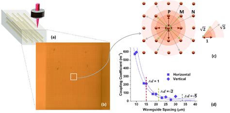 The Photonic Waveguide Array A Schematic Diagram Of Waveguide Download Scientific Diagram
