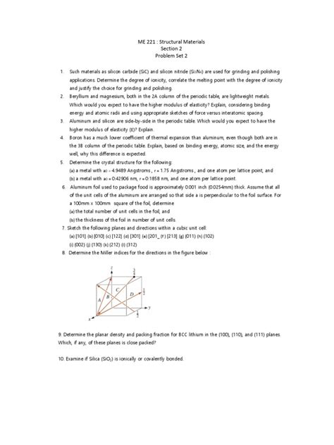 Problem Set 2 Pdf Science And Mathematics Technology And Engineering