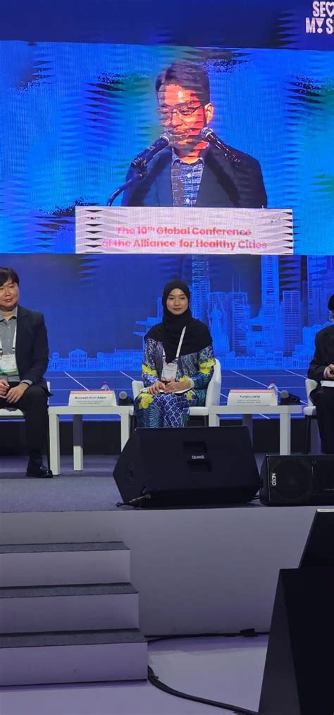 What A Pleasure It Was To Be One Of The Presenters Under The Healthy City… Aneesah Adam