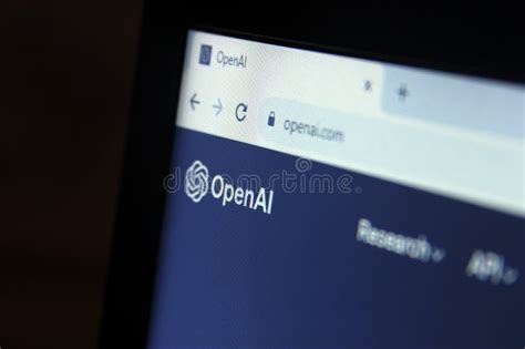 openai chatgpt website editorial photo image of text 296017641