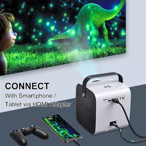 Jual Proyektor Android Proyektor Mini Q Lumens Ram Gb P Wifi Bluetooth Screen