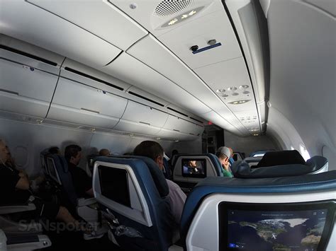 Delta Airbus A320 First Class Seats