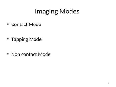 Atomic Force Microscopy Presentation Ppt Ppt Chemistry Science