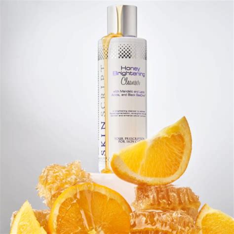 skin script honey brightening cleanser alexander s aesthetics