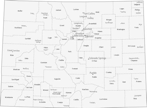 Map Of Loveland Colorado Us Maps