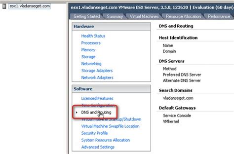 How To Change IP Address Of Your ESX Server ESX Virtualization