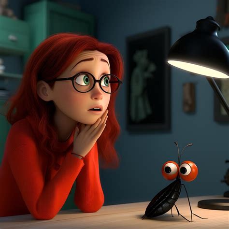 Premium Photo Couple In Love Looking At A Robot 3d Rendering