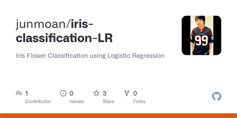 Github Junmoaniris Classification Lr Iris Flower Classification