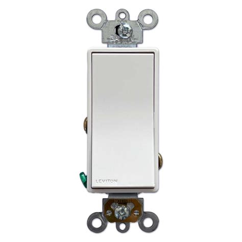 Low Voltage Decora Momentary Switch 2 Wire 24v 3a White