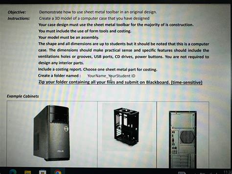 Solved Objective Instructions Demonstrate How To Use Sheet