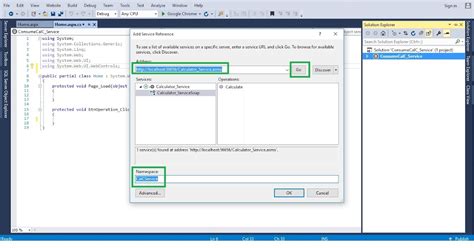 Basic Calculator Service With Error Handling In Aspnet Using C