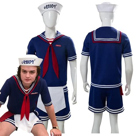 Stranger Things 3 Robin Scoops Ahoy Cosplay Costume