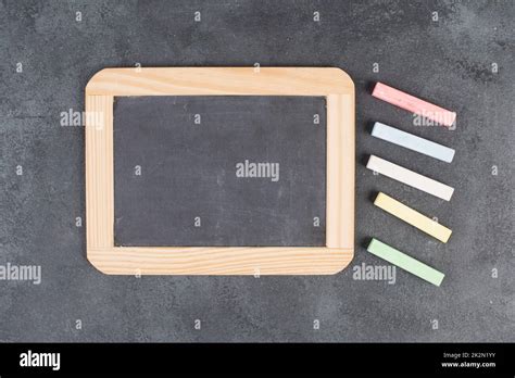 Blank Blackboard Copy Space For Text Advertising Business Education