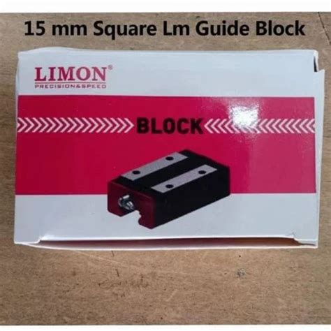 Mm Square LM Guide Block At Piece Limon Linear Motion Guide Block In Ahmedabad ID