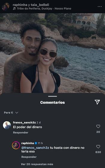 El Feroz Cruce De Raphinha Contra Sus ‘haters Luego De Publicar Fotos Con Su Pareja “tú Eres