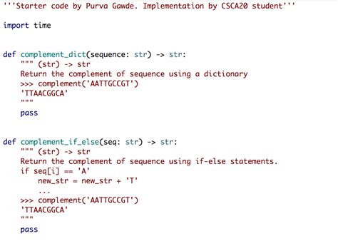 solved starter code by purva gawde implementation by csca20