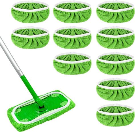 Navulling Dweilpads Voor Swiffer Sweeper 10 Stuks Moppen Nat En