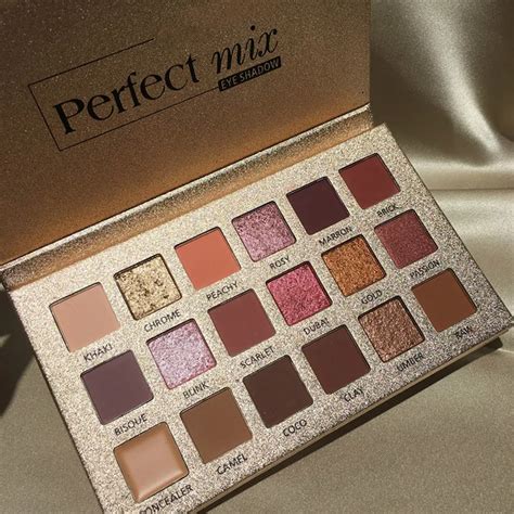 Красота глазурованная 18 цветов блеск матовая палитра теней для век Макияж Блеск пигментная