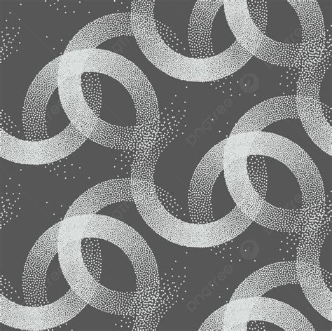Stipple Seamless Pattern In Retro Style On Grey Background Textile Dot Irregular Background