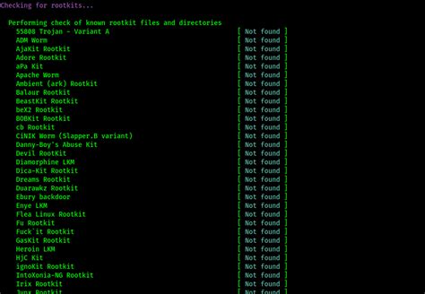 Searching For Rootkits On Kali Linux Using Chrootkit And Rkhunter Kali Linux Tutorials