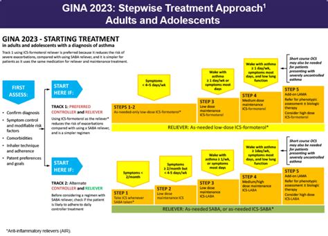 Current Guideline For Asthma Asthma Clinician