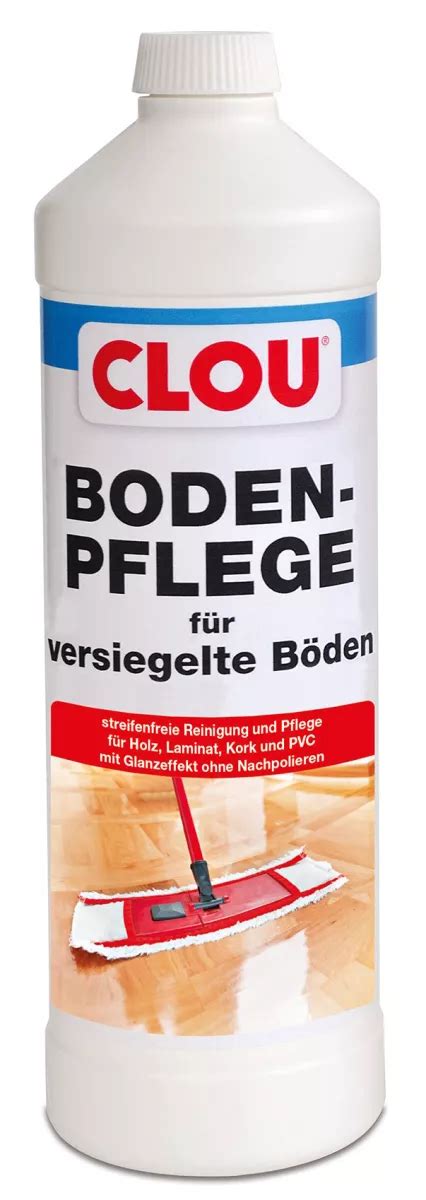 Clou Bodenpflege Lackierte Holzböden Reinigt Pflegt Schützt