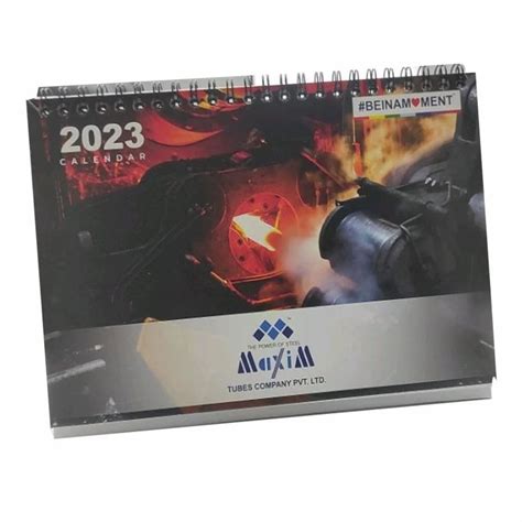 Offset Paper Rectangular Table Calendar At Rs 300piece In Ahmedabad
