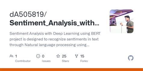 GitHub DA Sentiment Analysis With Deep Learning Using BERT Sentiment Analysis With Deep