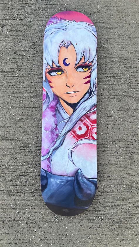 Anime Skateboard Custom Deck Etsy