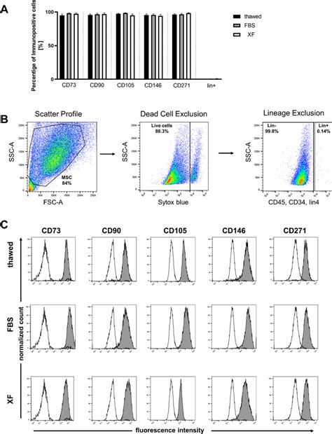 Immunophenotypic Characterization A Surface Marker Expression On Cells Download Scientific