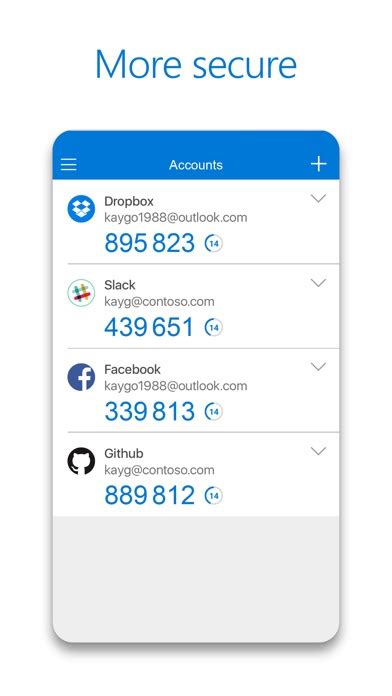 Microsoft Authenticator AppRecs