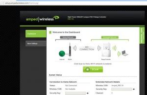 How To Set Up Amped Wireless REC Wifi Range Extender