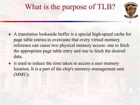 Translation Look Aside Buffer Ppt