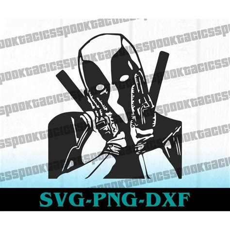 Dead Pool Svg Deadpool Svg Avengers Svg Silhouette Cut Fi Inspire