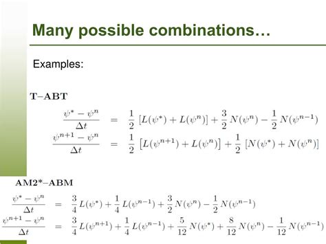 ppt semi implicit predictor corrector methods for atmospheric models