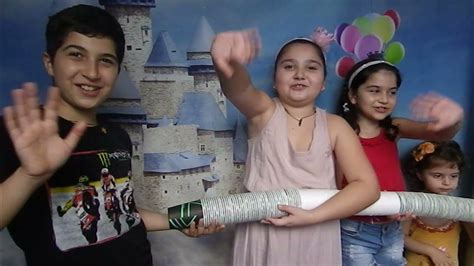 ჭიქებით აშენებული პირამიდები Ako And Princesses აკო და პრინცესები Youtube