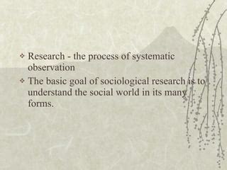 9 Principles Of Social Research Ppt