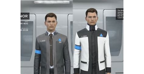 Detroit Become Human Upgraded Connor Android Rk900 Leather Jacket