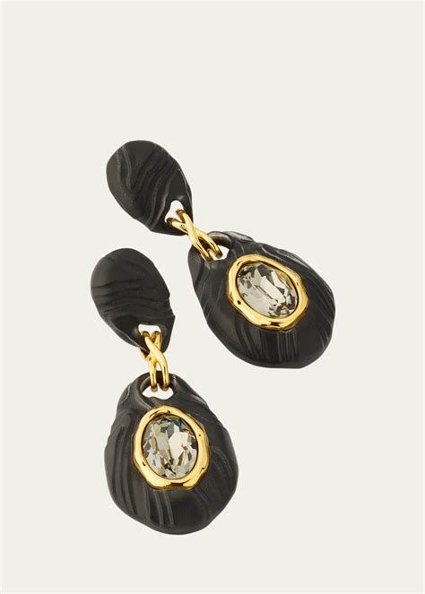 Alexis Bittar Madera Lucite Drop Earrings Bergdorf Goodman