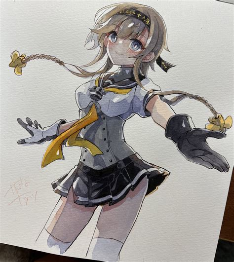 Teruzuki Kantai Collection Drawn By Nanananatsu Danbooru