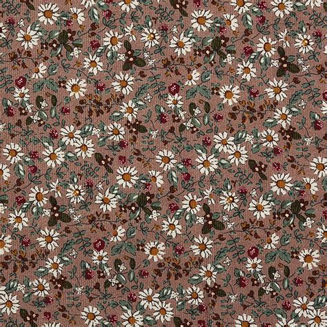 국산기모 대폭 빈티지 오즈 코듀로이 기모융 프린트원단 핑크 Ga014 A 퀼트의시작은 엔조이퀼트와 함께