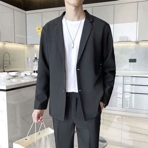 Пиджак Мужской Zara черный размер 44 Полиэфир Декоративные пуговицы