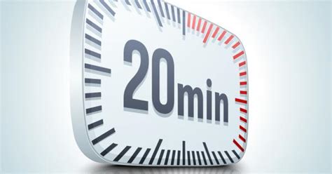 Правилото за 20 те минути на ден Обекти