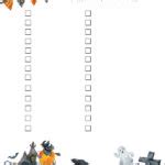 Free Printable Halloween Bucket List