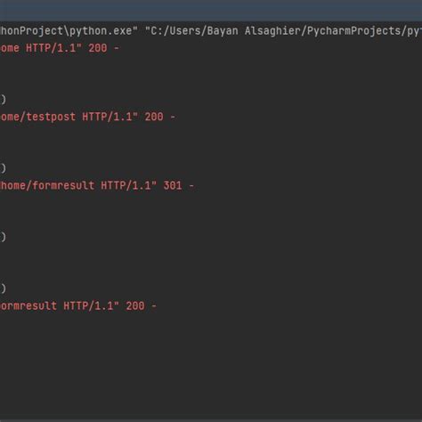 Python Console Reveals The Connection Flex Between Client And Server