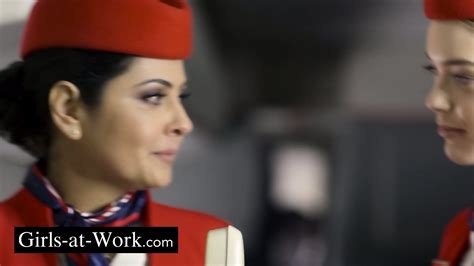 The Flight Attendants Enjoy The Stopover Between 2 Flig Eporner