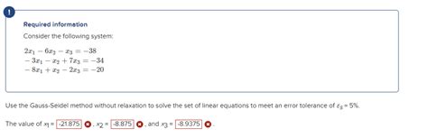 Solved I Tried To Solve This Using The Equation But The Chegg Com