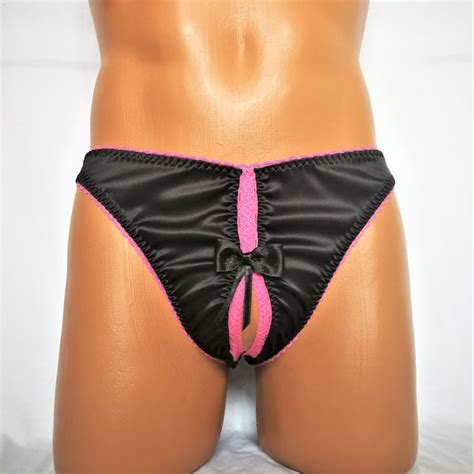 Open Front Panties Etsy