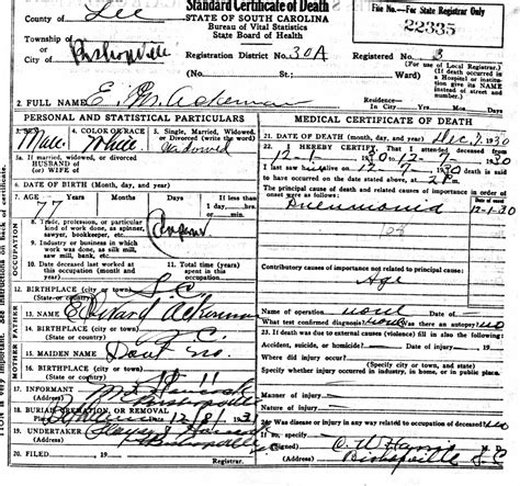 Edwin Murray Ackerman 1855 1930 Find A Grave Memorial